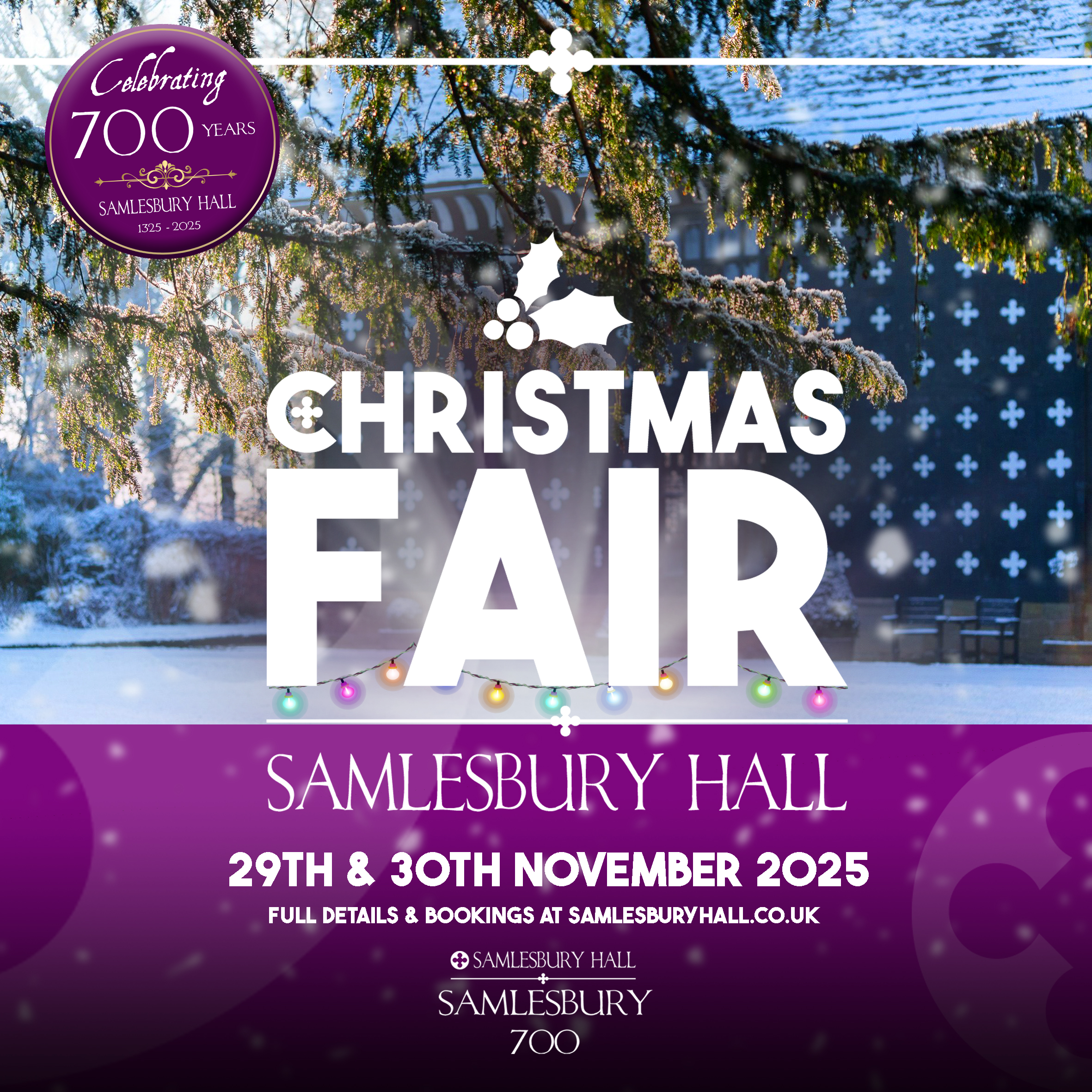 Samlesbury Hall Christmas Fair weekend – Discover South Ribble